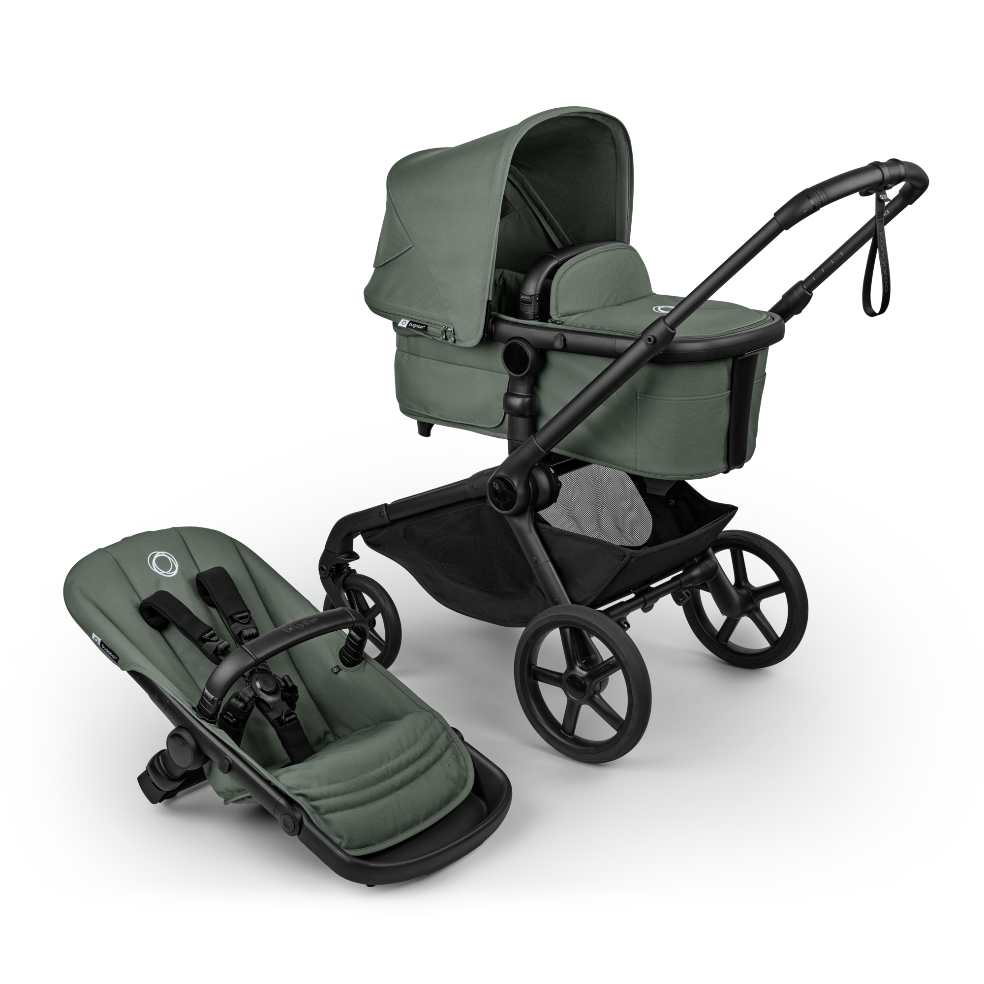 Bugaboo Kangaroo Complete Single-To-Double Stroller – Swaddles Baby